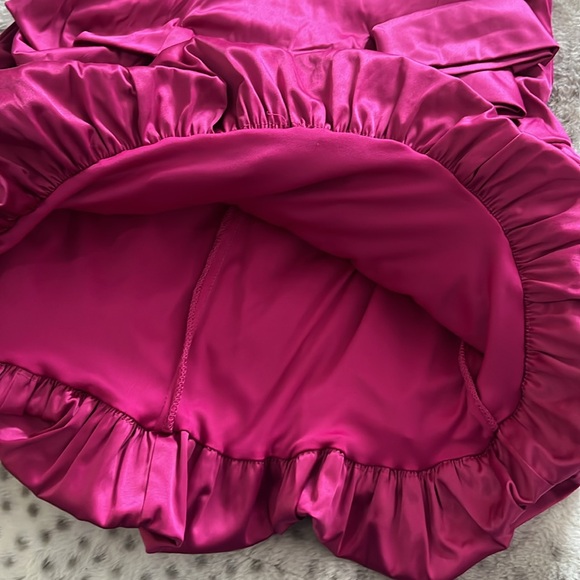 Ruby Rox | Dresses | Hot Pink Bubble Mini Dress S 3 Belted Sleeveless ...